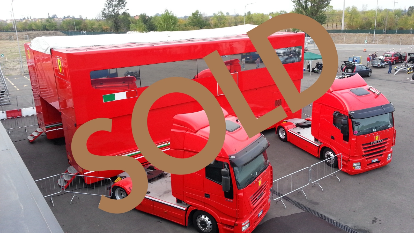 Our vehicles - Paddock Distribution - Racing trailers - used